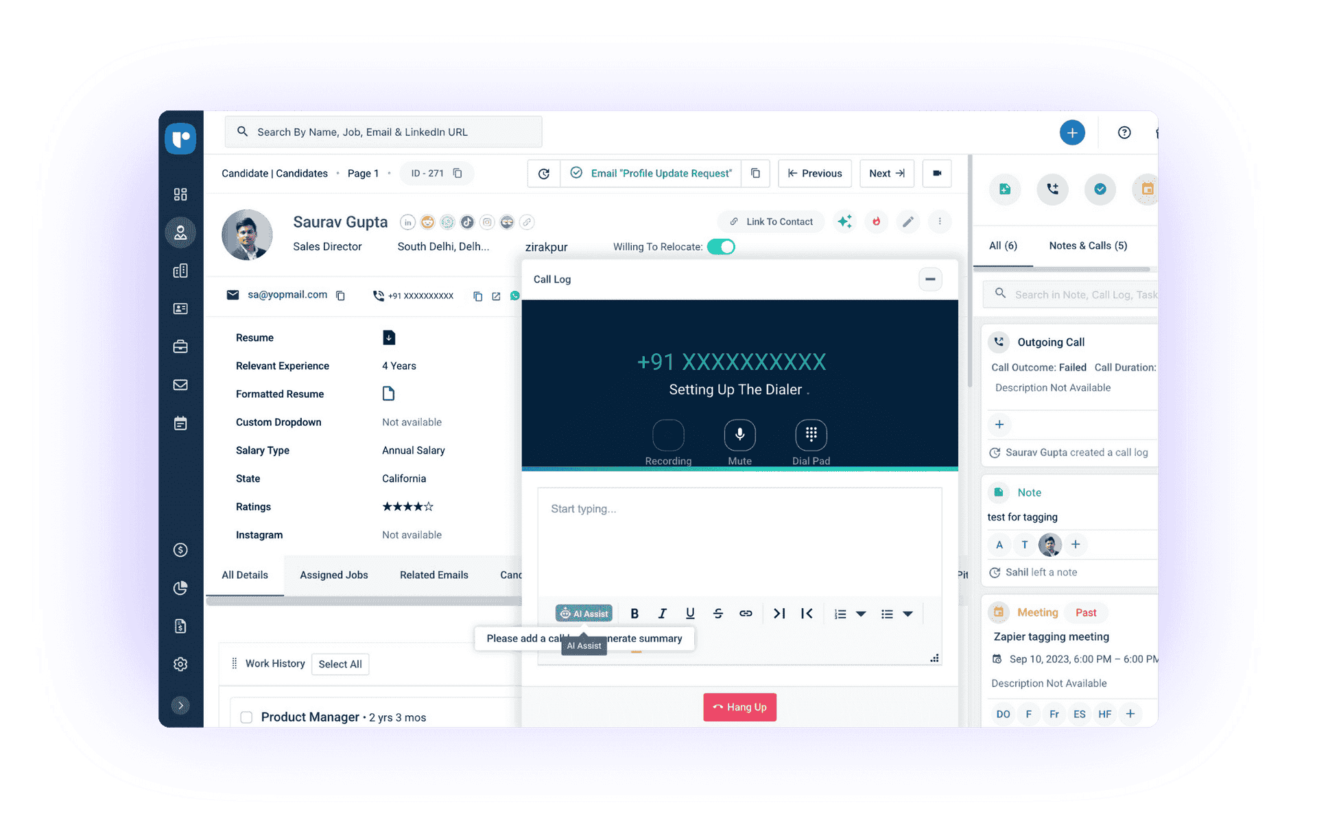 Recruit CRM: Easy-to-use, AI-powered recruitment software