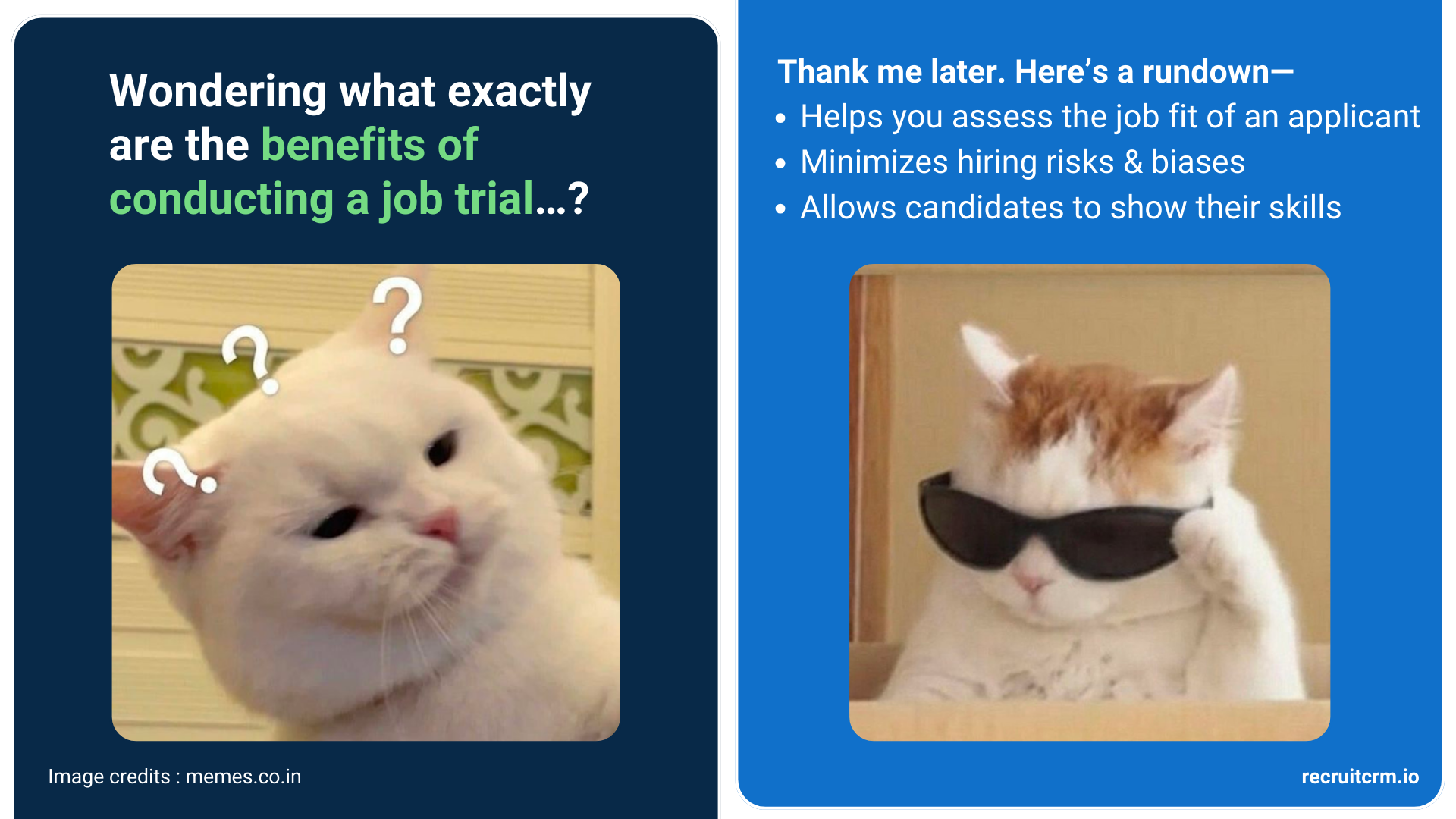 How to conduct a work trial?