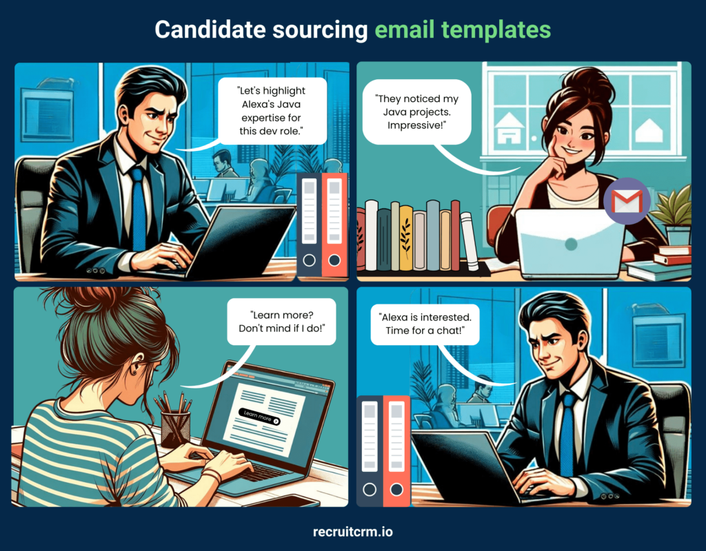 40+ FREE email templates for recruiters to win in 2025!