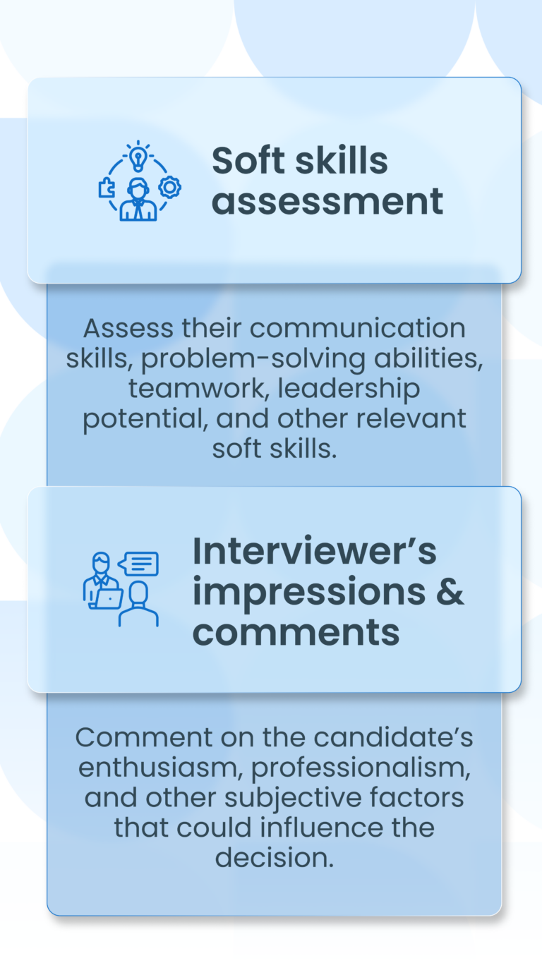 4 key elements to include in your interview feedback template - Recruit CRM