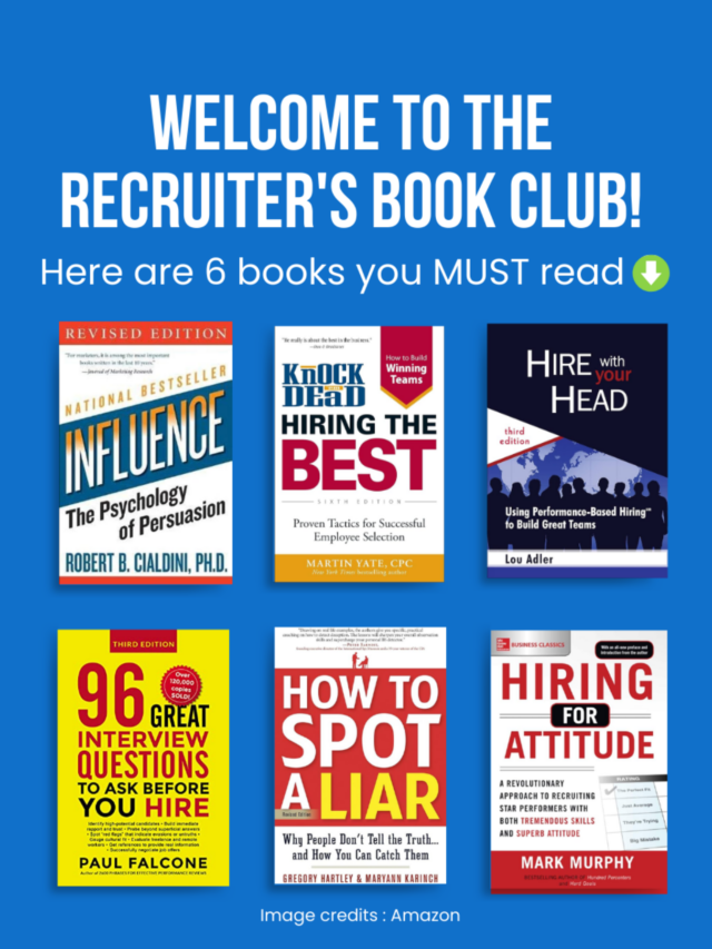 6 books every recruiter must read - Recruit CRM