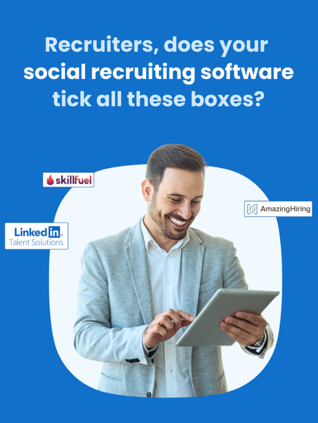 5 reasons why you should try out a social recruiting software - Recruit CRM