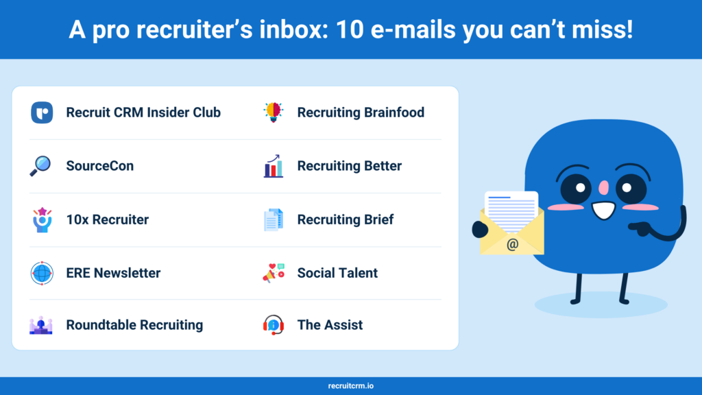 10 best recruitment newsletters for recruiters